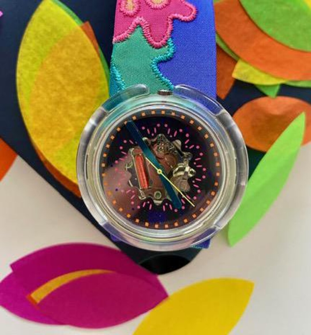 Swatch Watch Verushka 1992 Spring Summer Collection Special - Etsy
