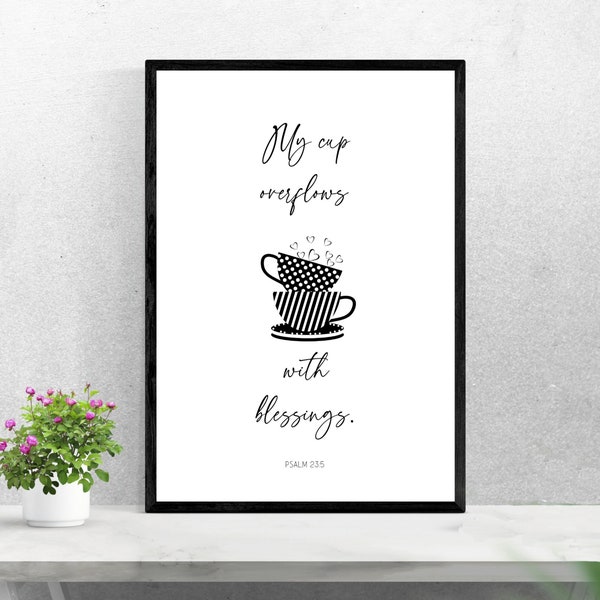 My Cup Overflows - Etsy