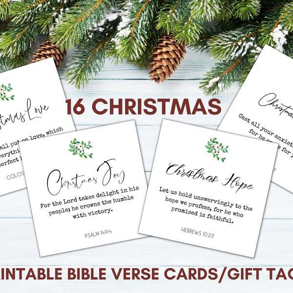 Christmas Scripture - Etsy