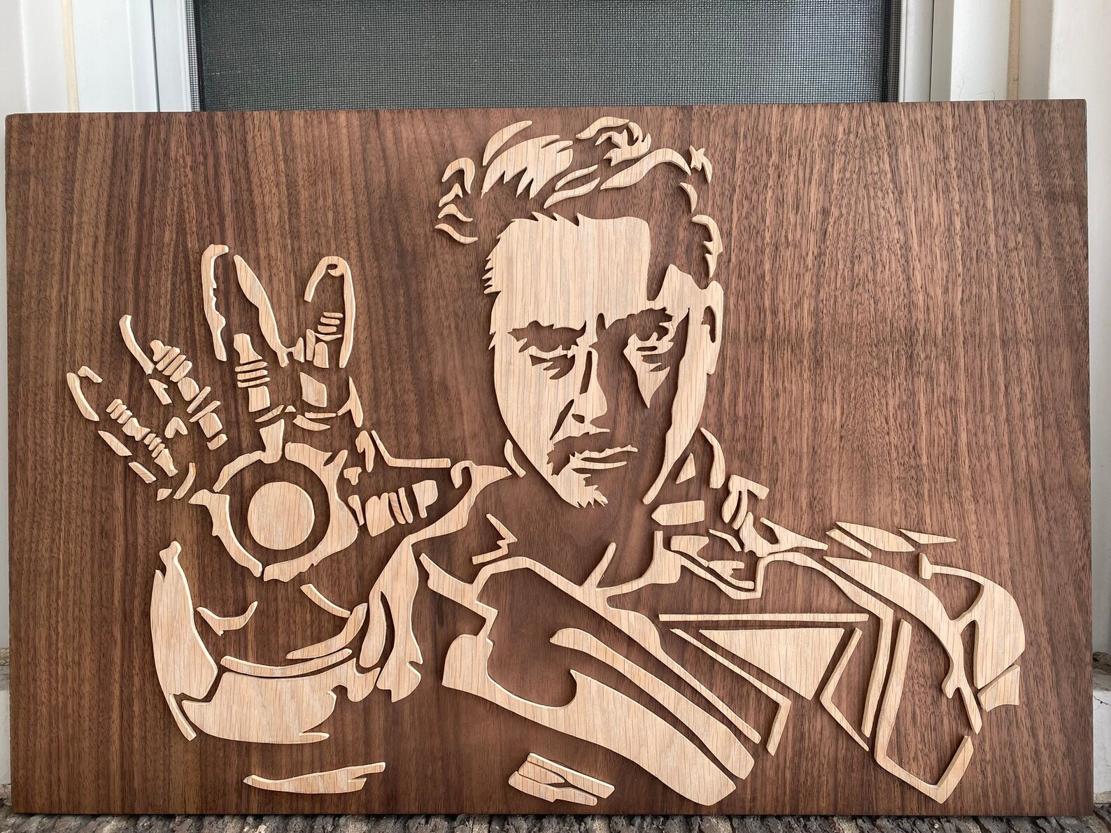 Ironman Marvel Stacked Wooden Sign Avengers - Etsy