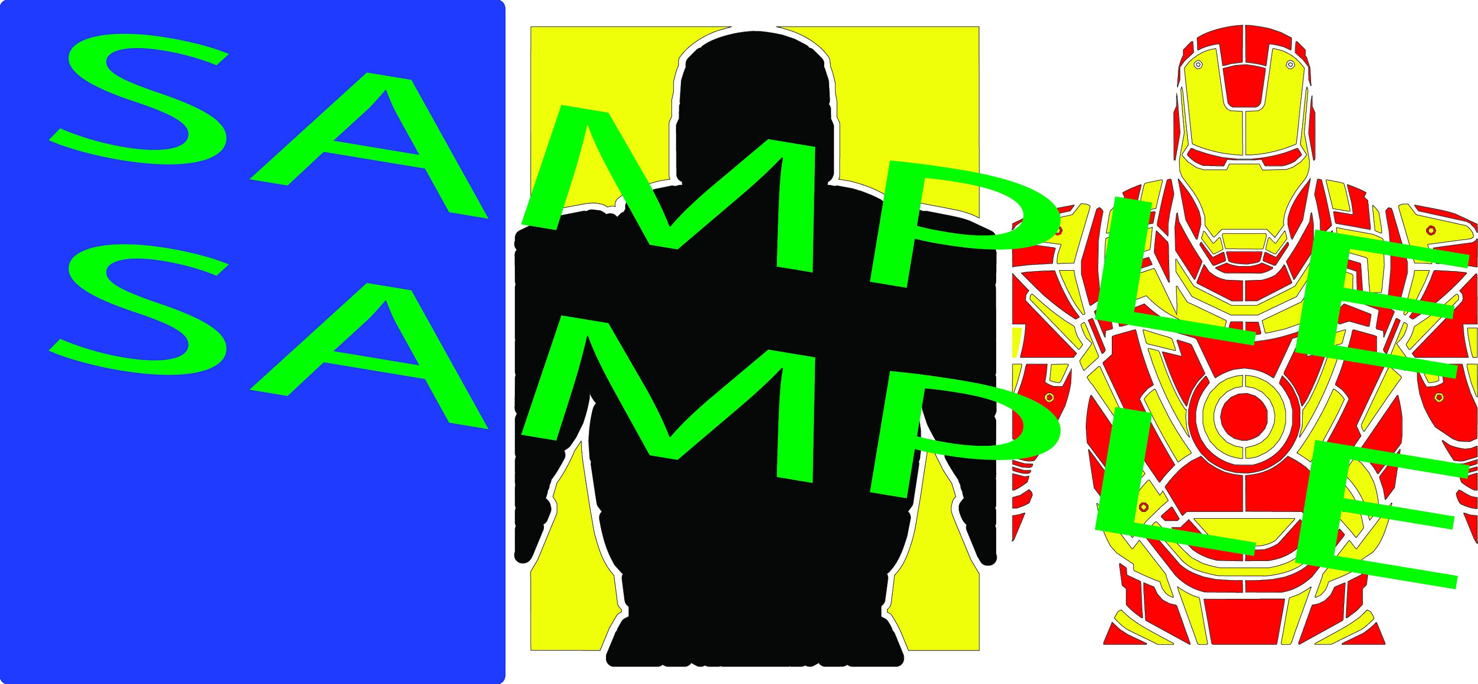 Ironman Marvel Laser Glowforge Svg File 3 Layer Artwork - Etsy