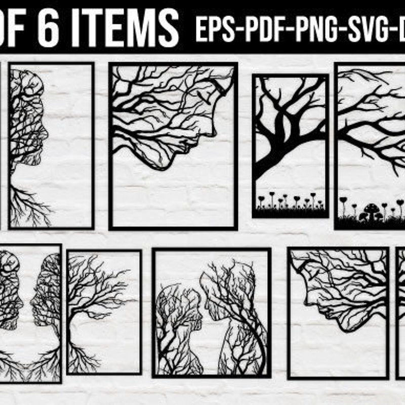 Tree Faces for a Tree - Etsy