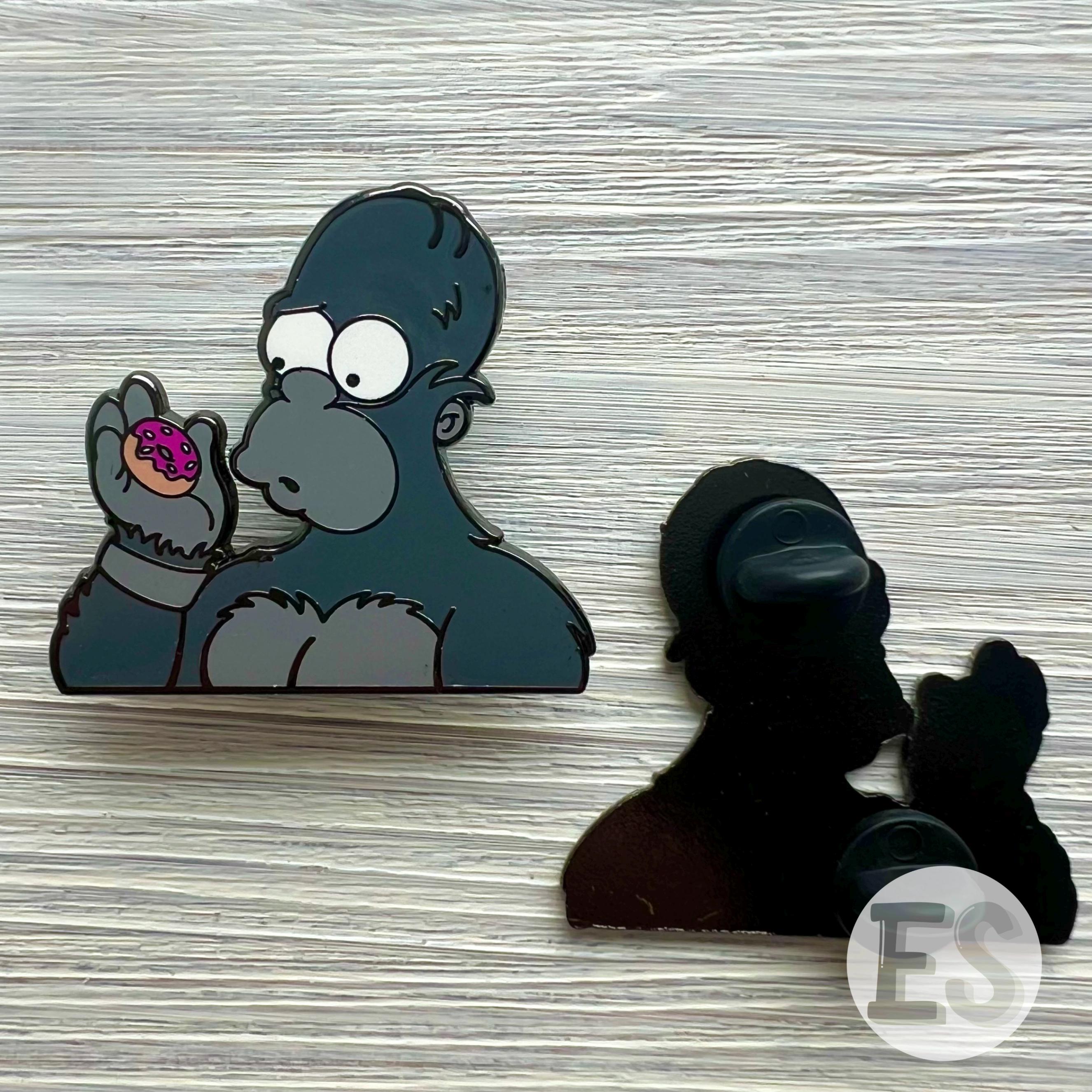 King Kong Homer Simpson Hard Enamel Pin Badge | the Simpsons Halloween ...