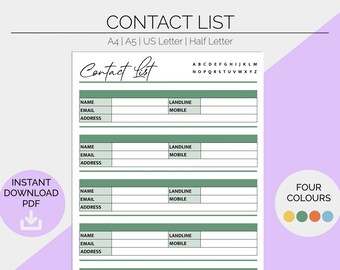 Life Admin Planner - Etsy