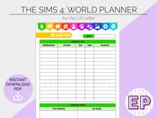 Sims 4 Not so Berry Challenge Log PDF Download and Print - Etsy Canada