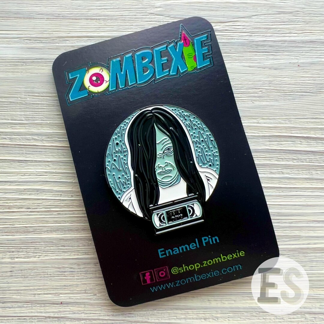 Seven Days Soft Enamel Pin | the Ring | Ringu | Japanese Horror ...