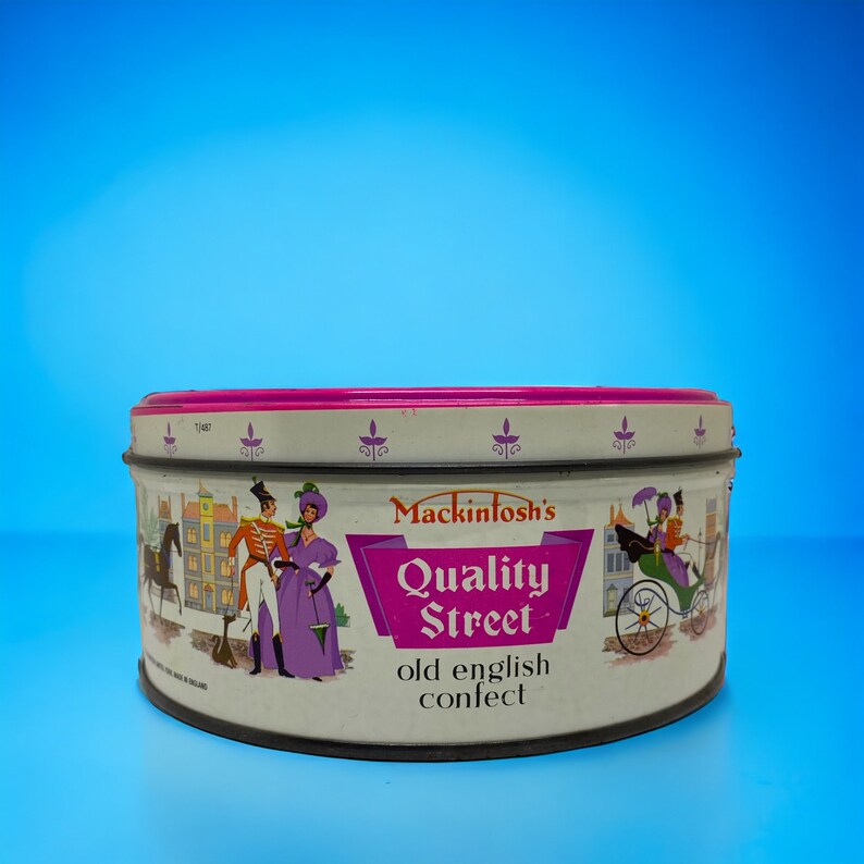 Vintage Quality Street Tin by Rowntree Mackintosh – English-german ...