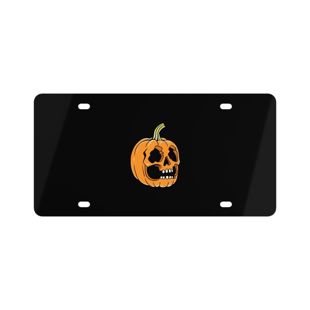 Spooky Vanity License Plate, Pastel Goth Car Accessories, Gothic Car ...