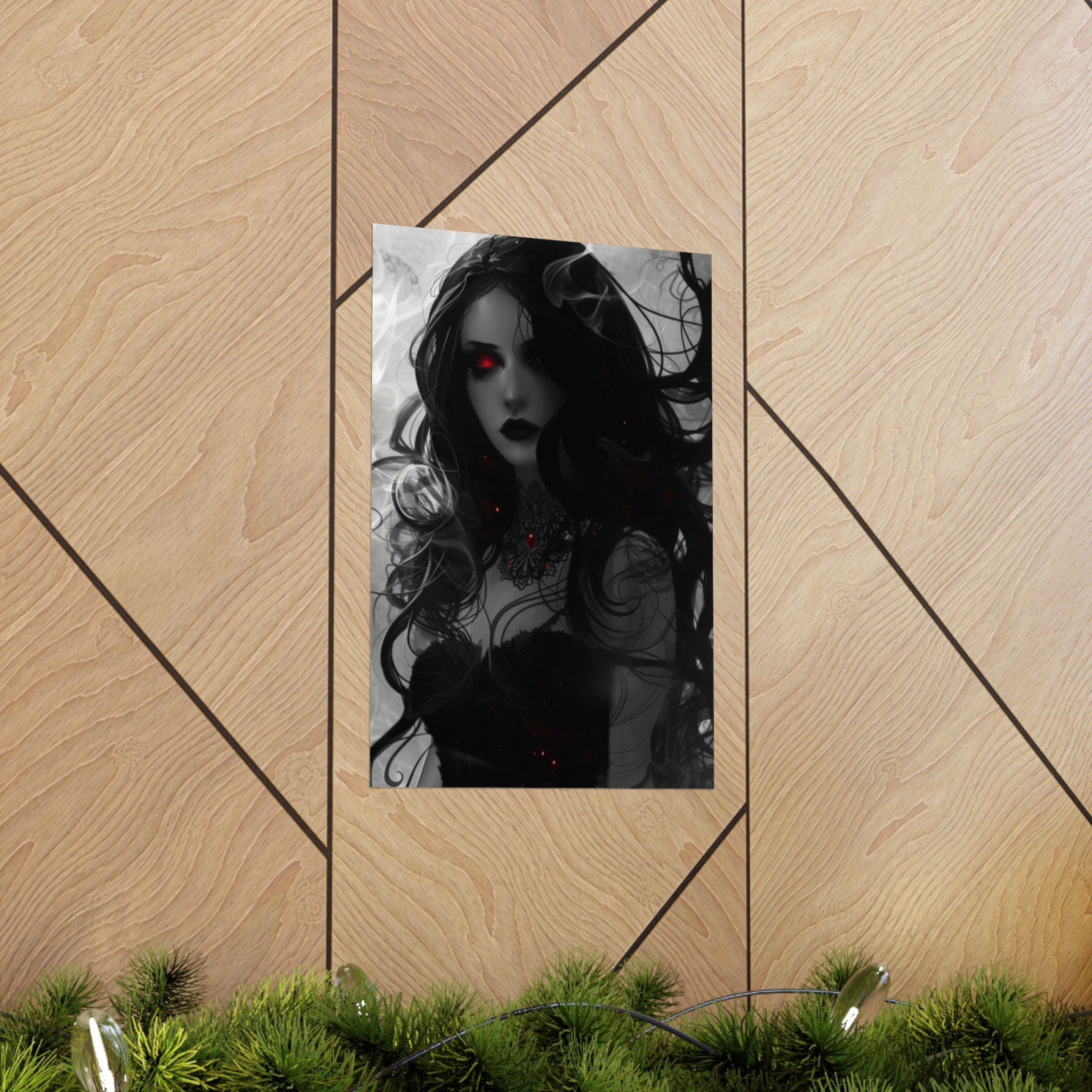 Lilith Printed Poster, Lilith Altar Decor Wall Art Poster, Gothic ...