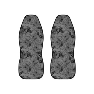 Gothic Spider Webs Seat Cover, Goth Vampire Aesthetic Car Accessories ...