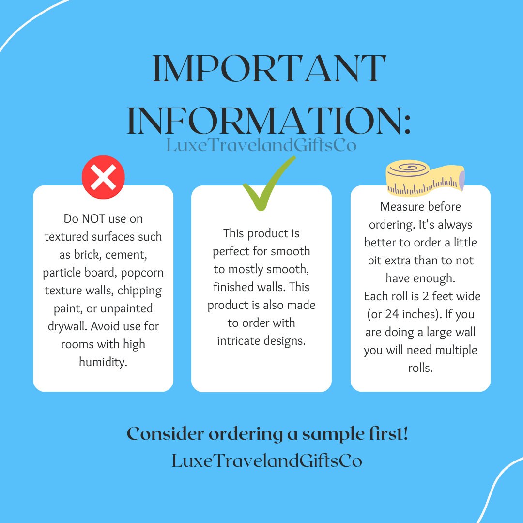 Blue Marble Wallpaper, Preppy Decor Abstract Wall Mural, Gothic Modern ...