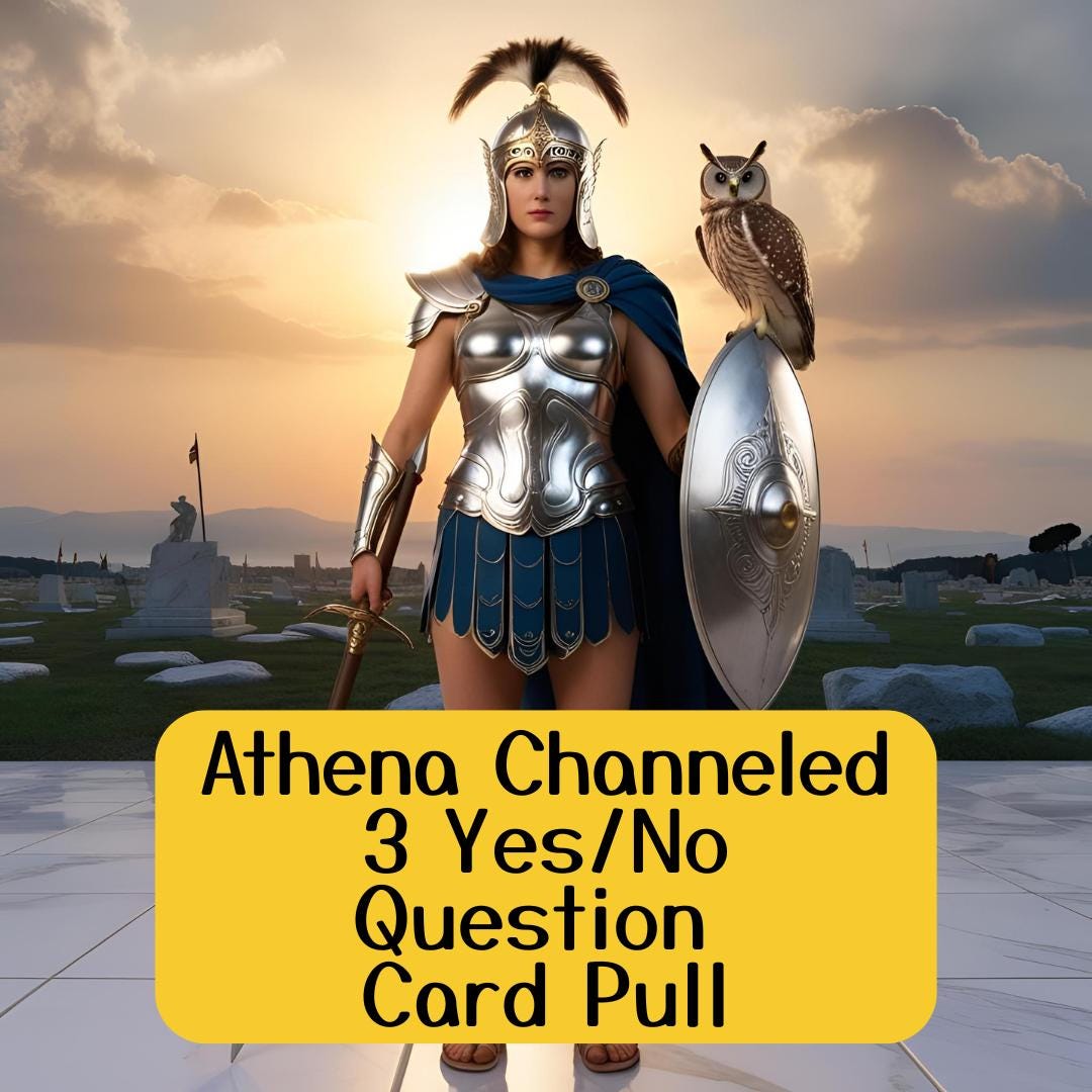 Athena Channeled Yes No Tarot Reading, Honest Psychic Medium Athena ...