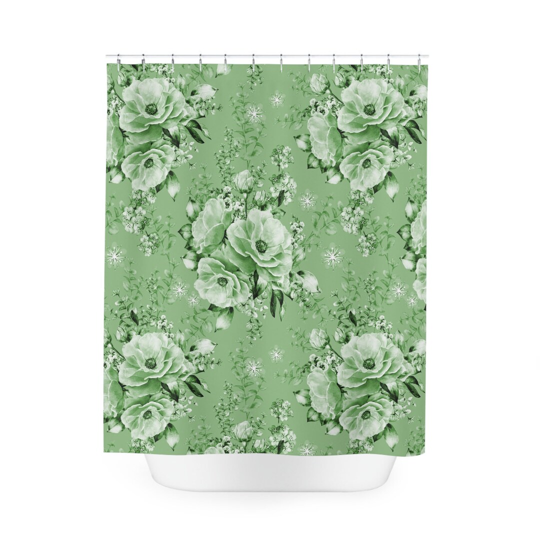 Coquette Boho Shower Curtain Coquette Aesthetic Cottagecore - Etsy