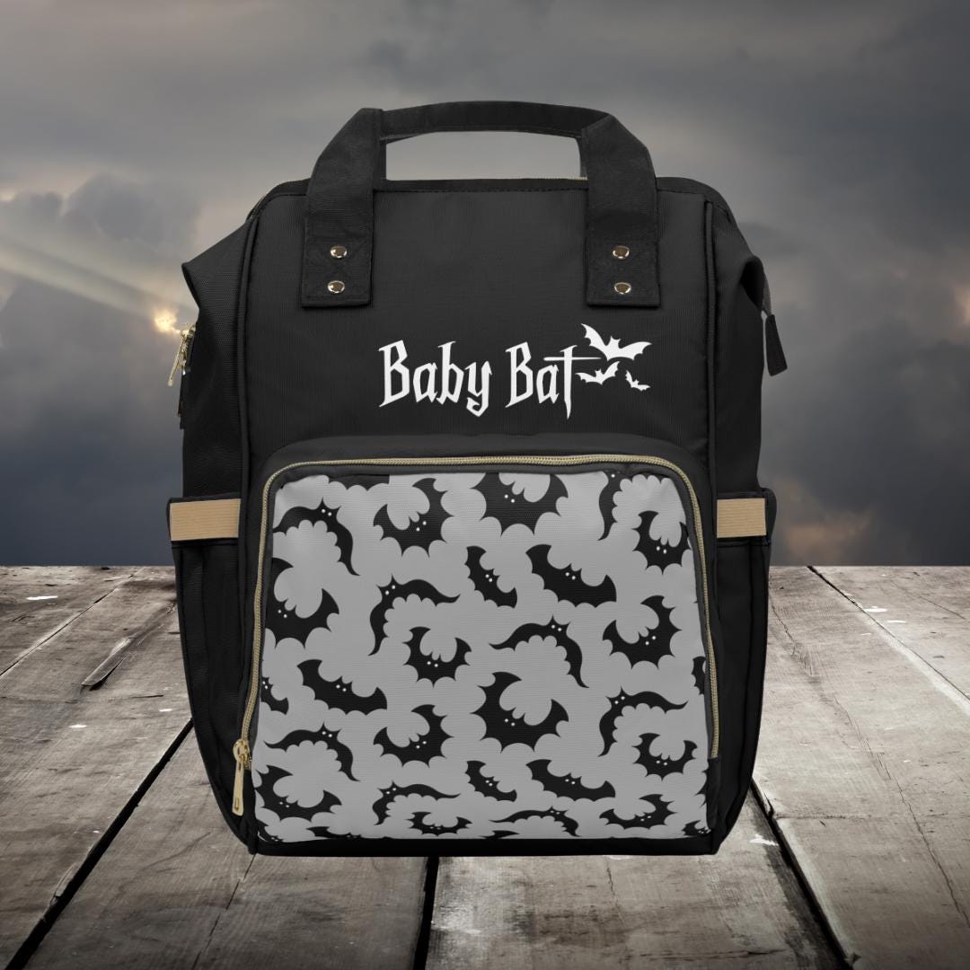 Baby Bat Goth Baby Diaper Bag, Goth Baby Bag Nappy Bag, Dark ...