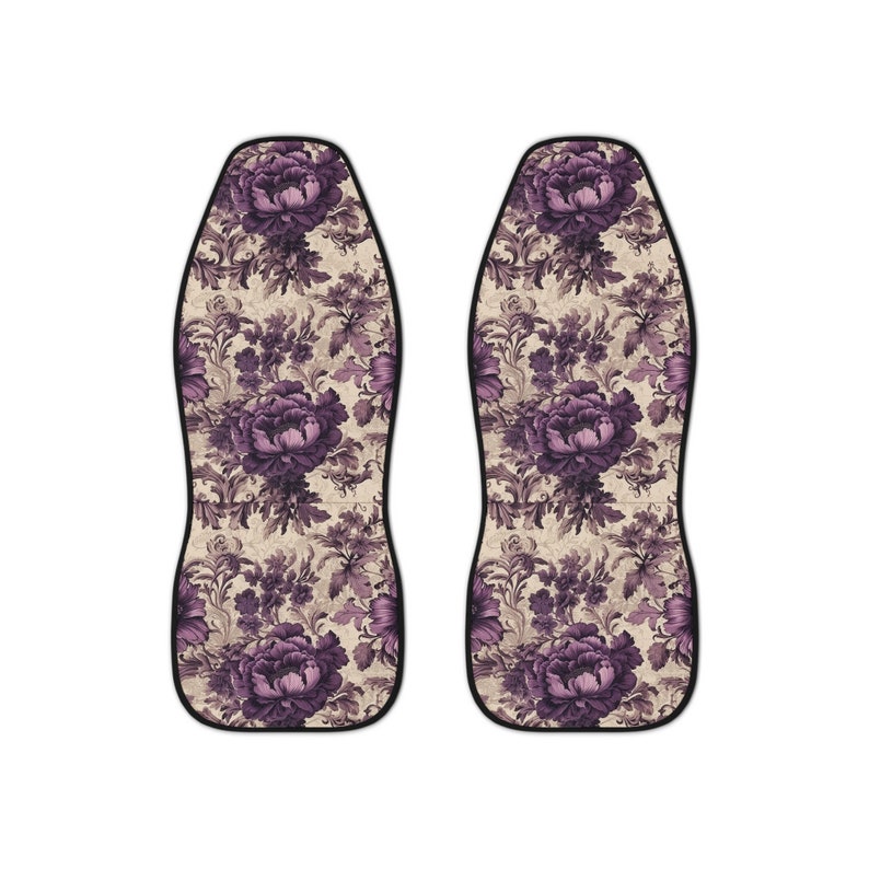 Floral Coquette Car Seat Covers, Coquette Aesthetic Interior Car Decor ...