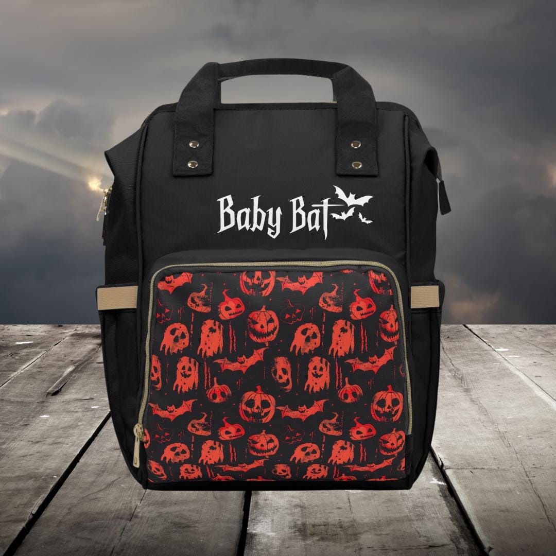 Baby Bat Goth Baby Diaper Bag, Goth Baby Bag Nappy Bag, Dark ...
