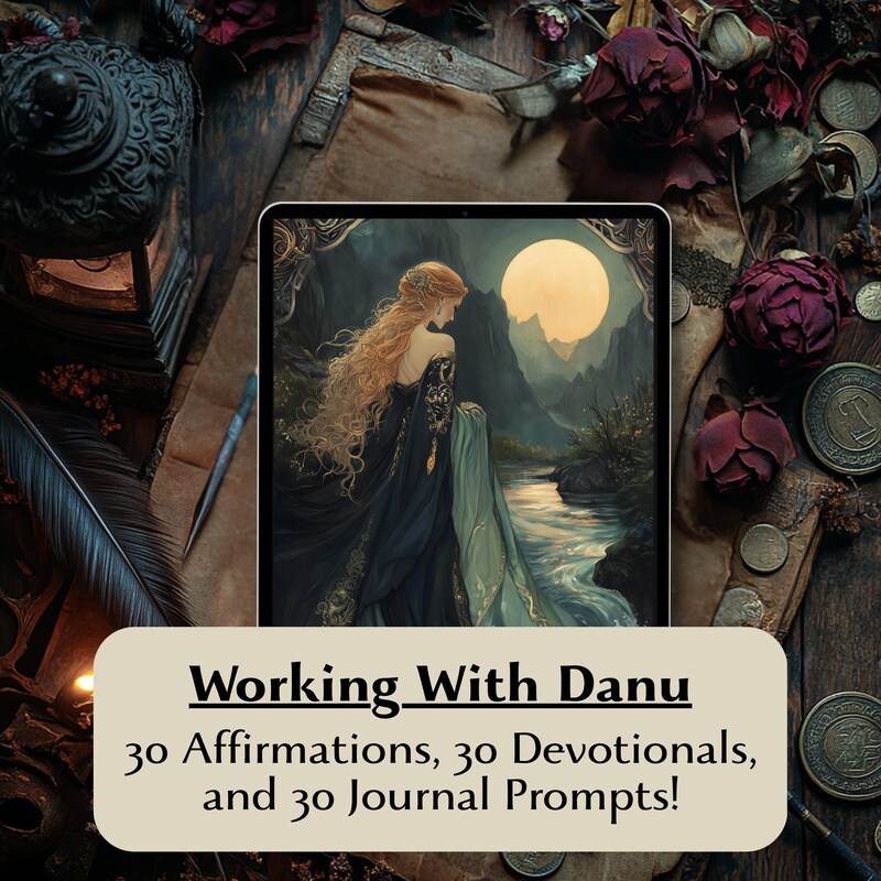 Danu Digital Grimoire - Etsy