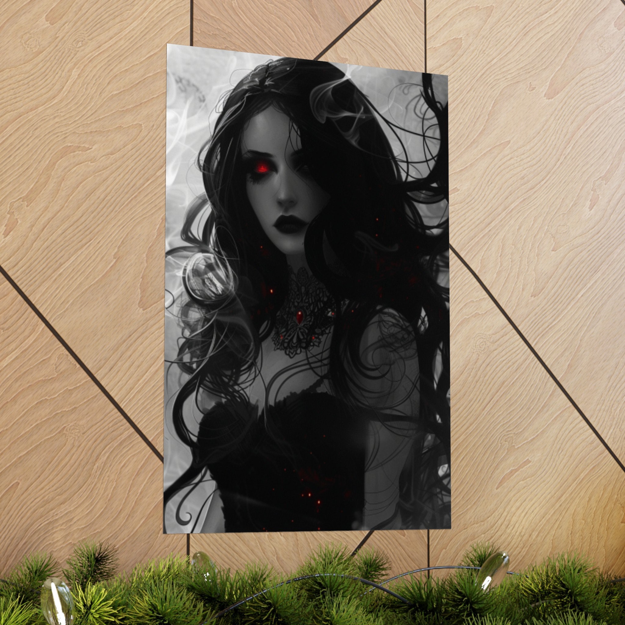 Lilith Printed Poster, Lilith Altar Decor Wall Art Poster, Gothic ...