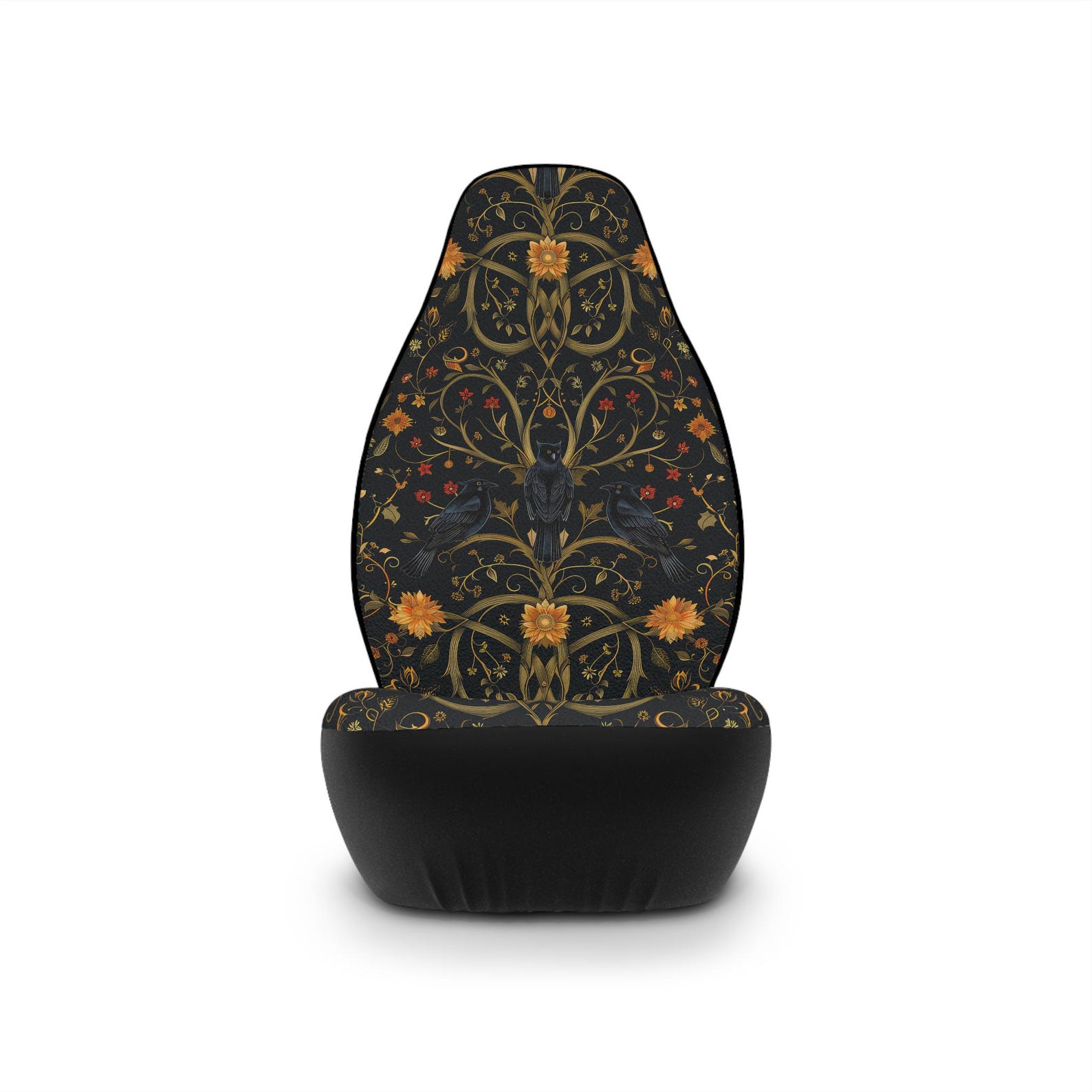 Gothic Car Seat Covers, Car Seat Protector, Cute Car Accessories, Goth ...
