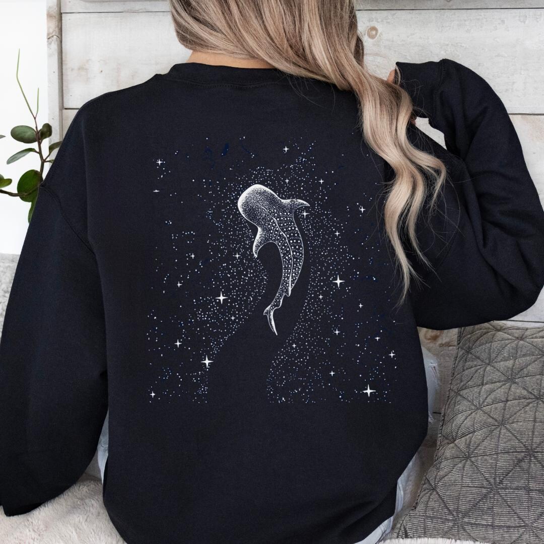 Whale Shark Crewneck Sweatshirt, Whale Shark Shirt Hoodie, Whale Shark ...