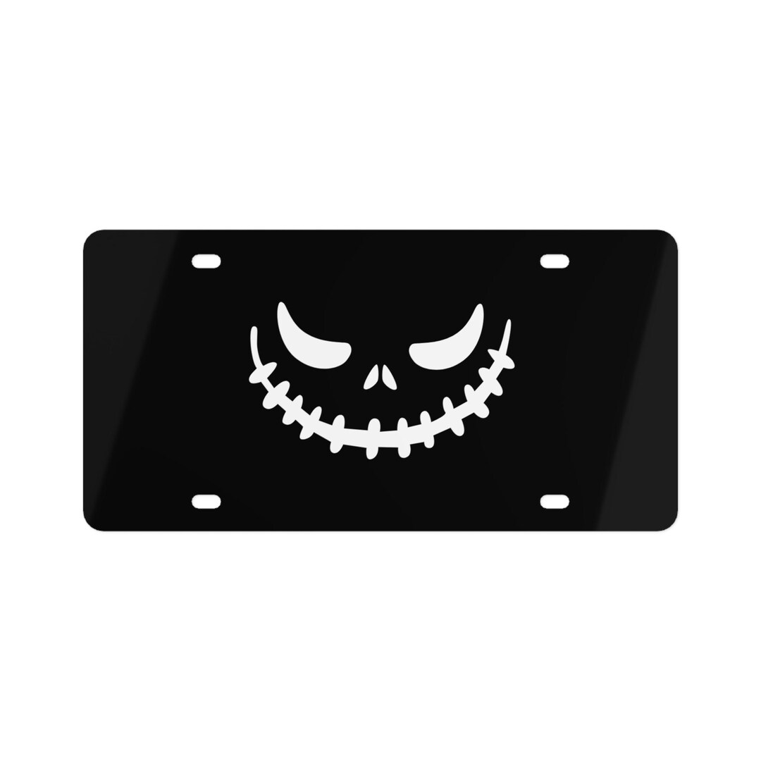 Spooky Vanity License Plate, Pastel Goth Car Accessories, Gothic Car ...