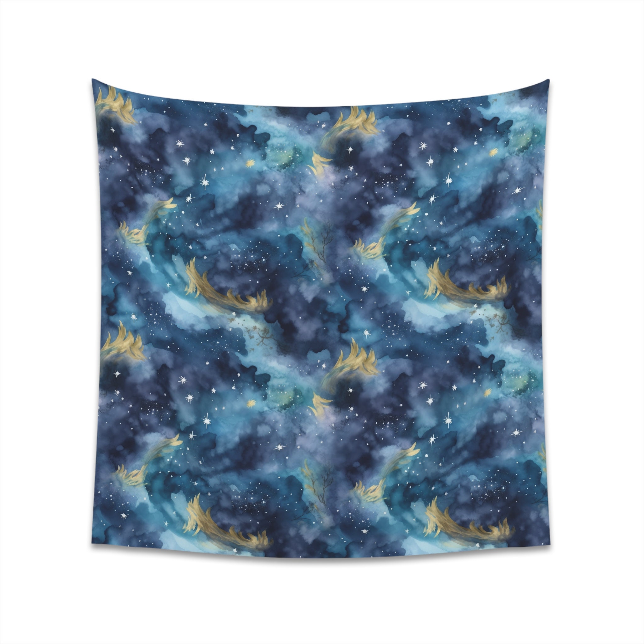 Night Sky Altar Cloth, Witch Wiccan Pagan Tarot Cloth, Gothicgift Altar ...