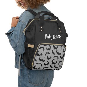 Baby Bat Goth Baby Diaper Bag, Goth Baby Bag Nappy Bag, Dark ...
