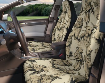 Gothic Vampire Aesthetic Car Seat Cover, Goth Car Accessories, Witchy ...