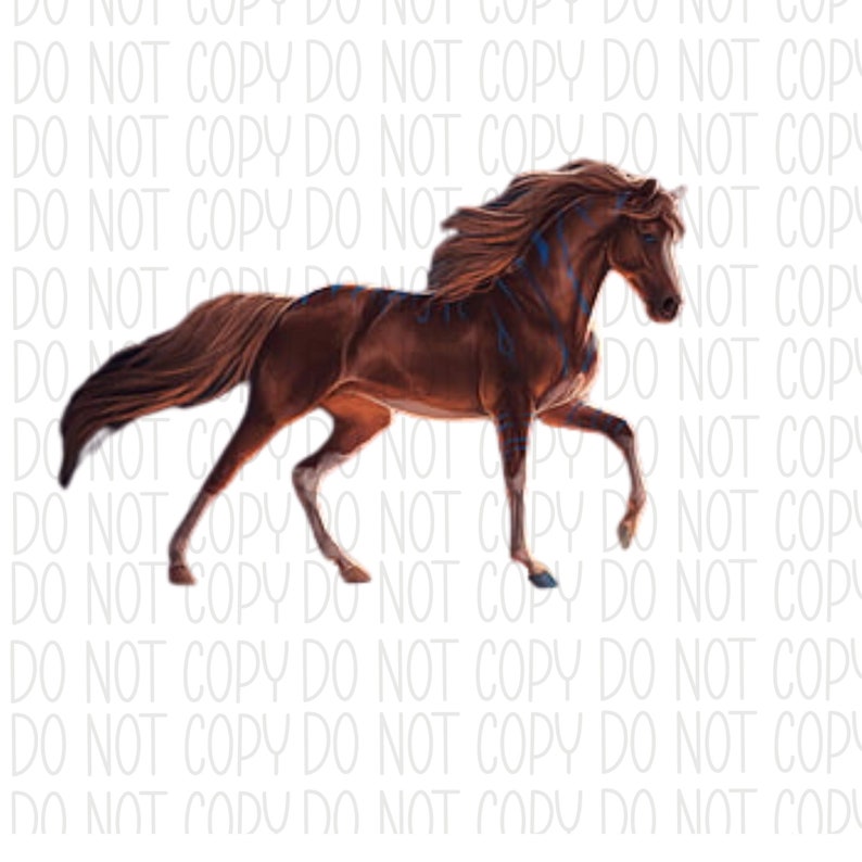 Watercolor Horses Clip Art PNGS Horses Digital Downloads Only - Etsy