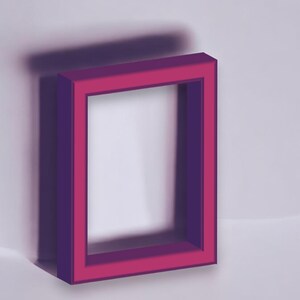 3D Picture Frame Clip Art: Transparent PNG, SVG (digital Download) - Etsy