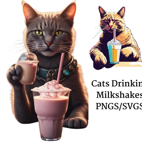 Milkshake Clip Art - Etsy