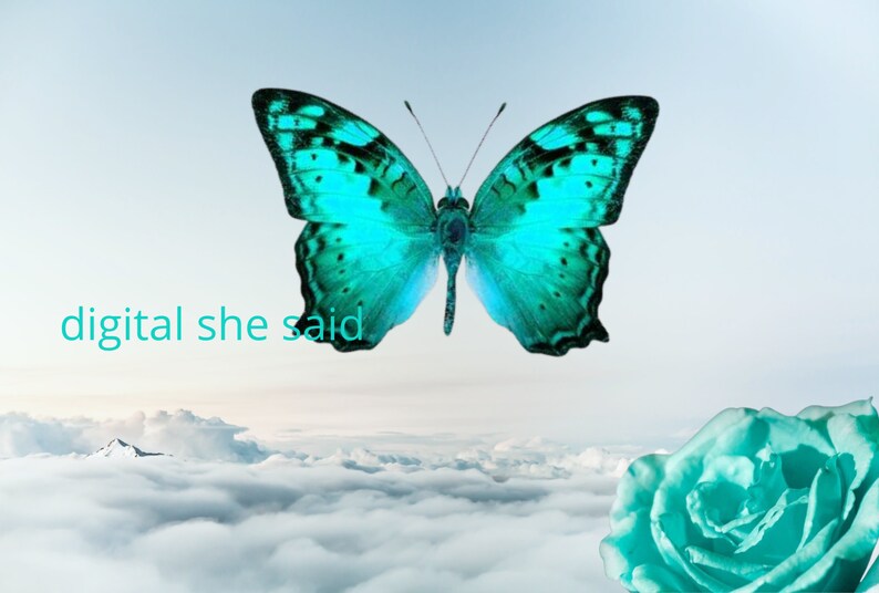 Teal Butterfly Pack PNG/SVG Beautiful Teal Butterflies PNGS - Etsy