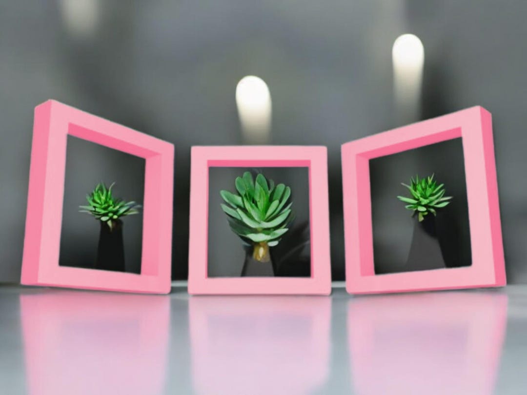 3D Picture Frame Clip Art: Transparent PNG, SVG (digital Download) - Etsy