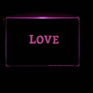 Neon Frame Clip Art Pack PNGS/ Digital Download/neon Frame Clip Art ...