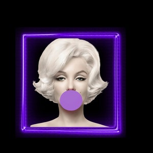 Neon Frame Clip Art Pack PNGS/ Digital Download/neon Frame Clip Art ...