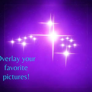 Sparkle Overlay, Star Clip Art, Light PNG, Digital Download ...