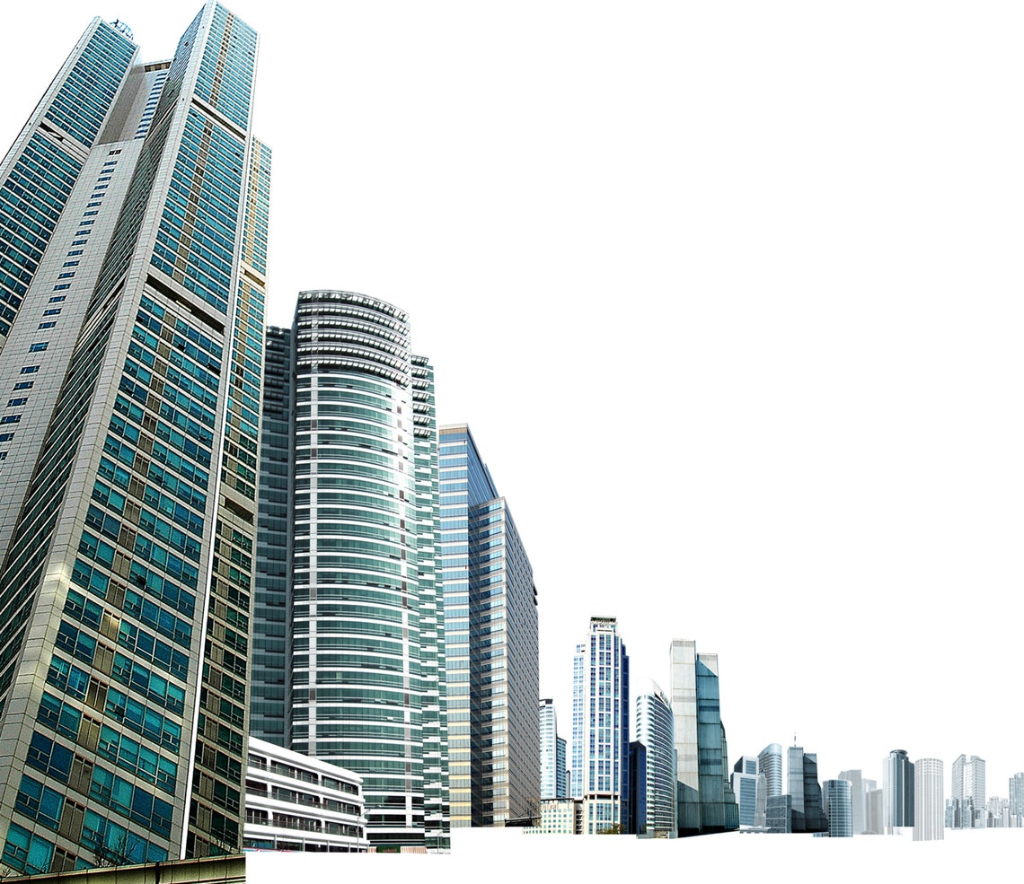 Tall Building City Transparent Background PNG Digital Download - Etsy