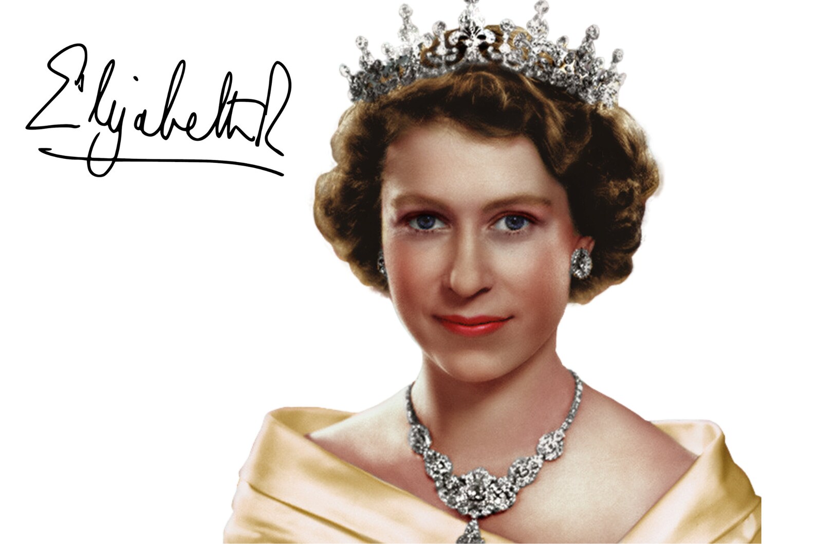 Queen Elizabeth Clip Art Transparent PNG Digital Art Download - Etsy