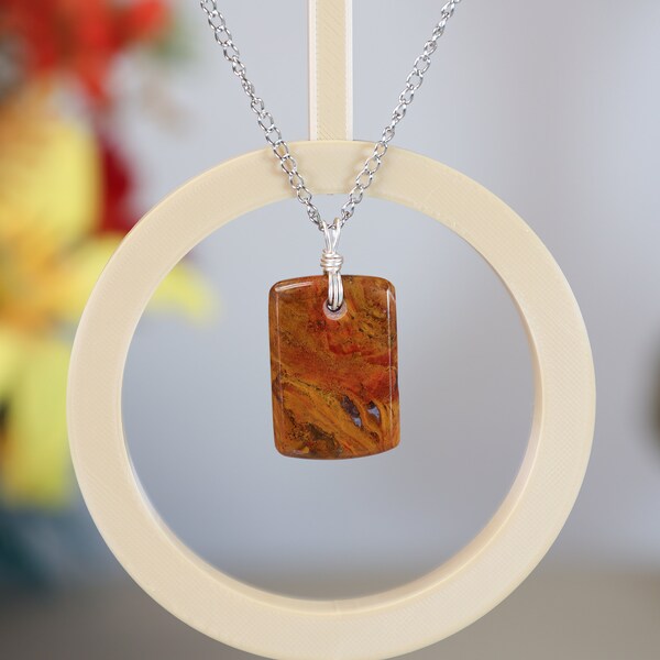 Rectangular Pendant - Etsy