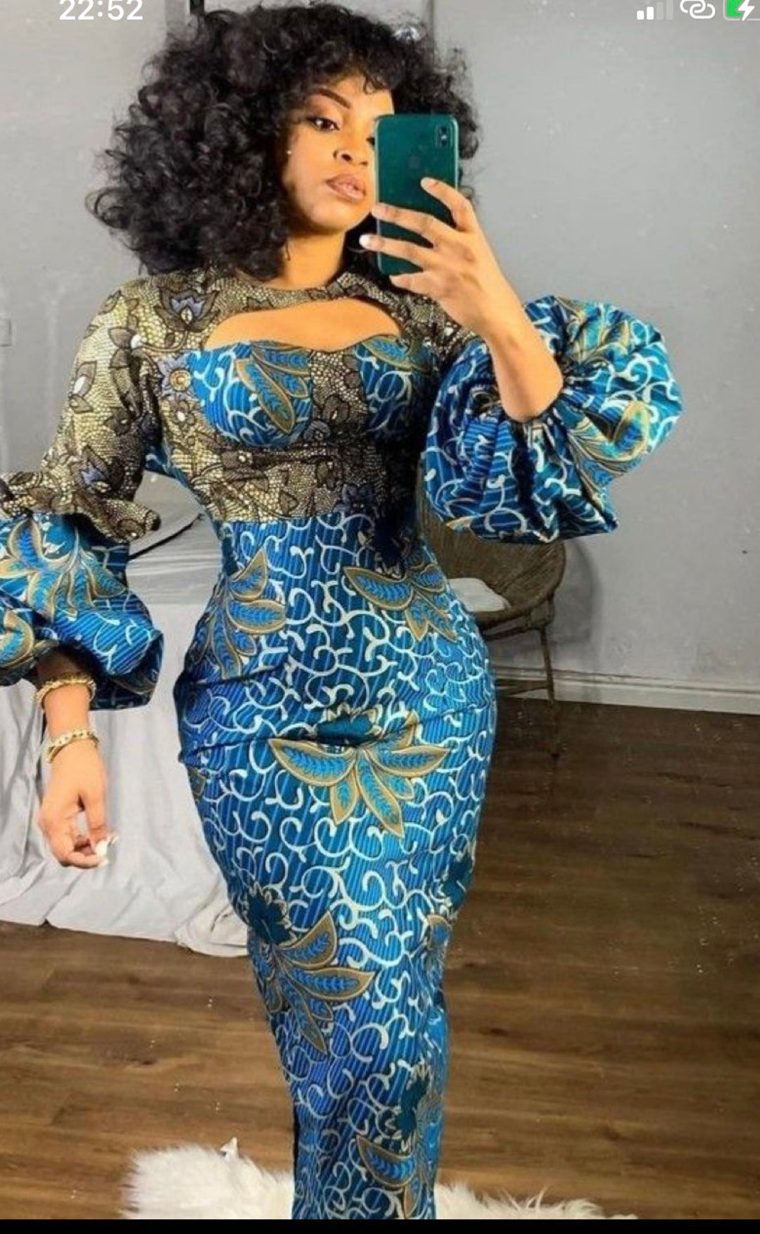 Africa Couple Outfit/africa Prom Dress, Africa Wedding Long Gown ...