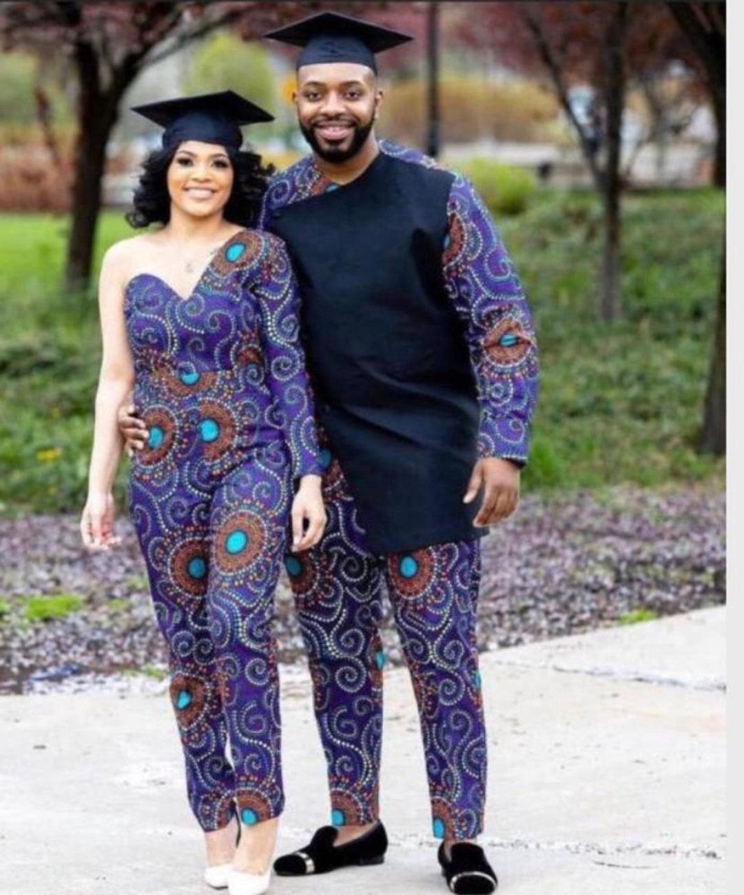Africa Couple Matching Outfit/africa Graduation Matching Outfit/ankara ...