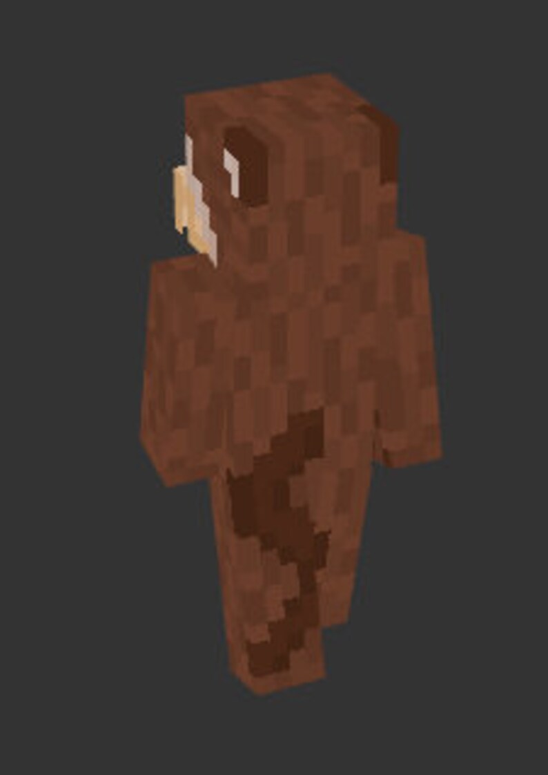 Otter Minecraft Skin Digital Download Aesthetic Cute - Etsy