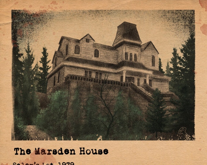 The Marsten House - Horror Houses - Etsy