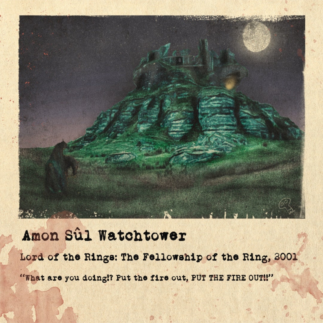 Amon Sul Watchtower - Horror Houses - Etsy