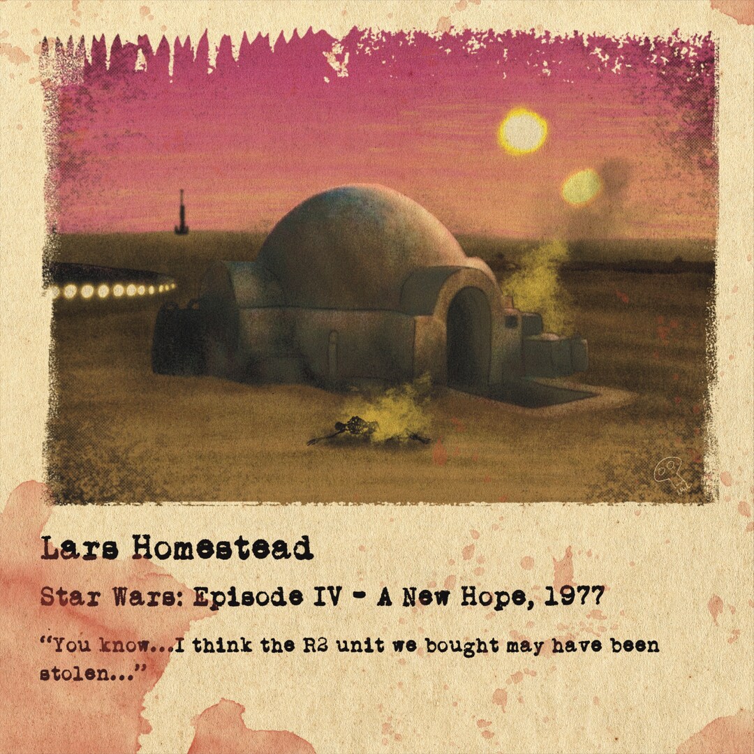 Lars Homestead - Horror Houses - Etsy