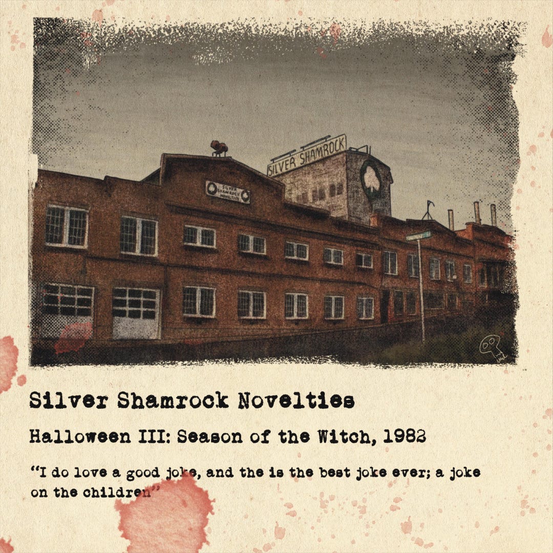 Silver Shamrock Novelties - Horror Houses - Etsy