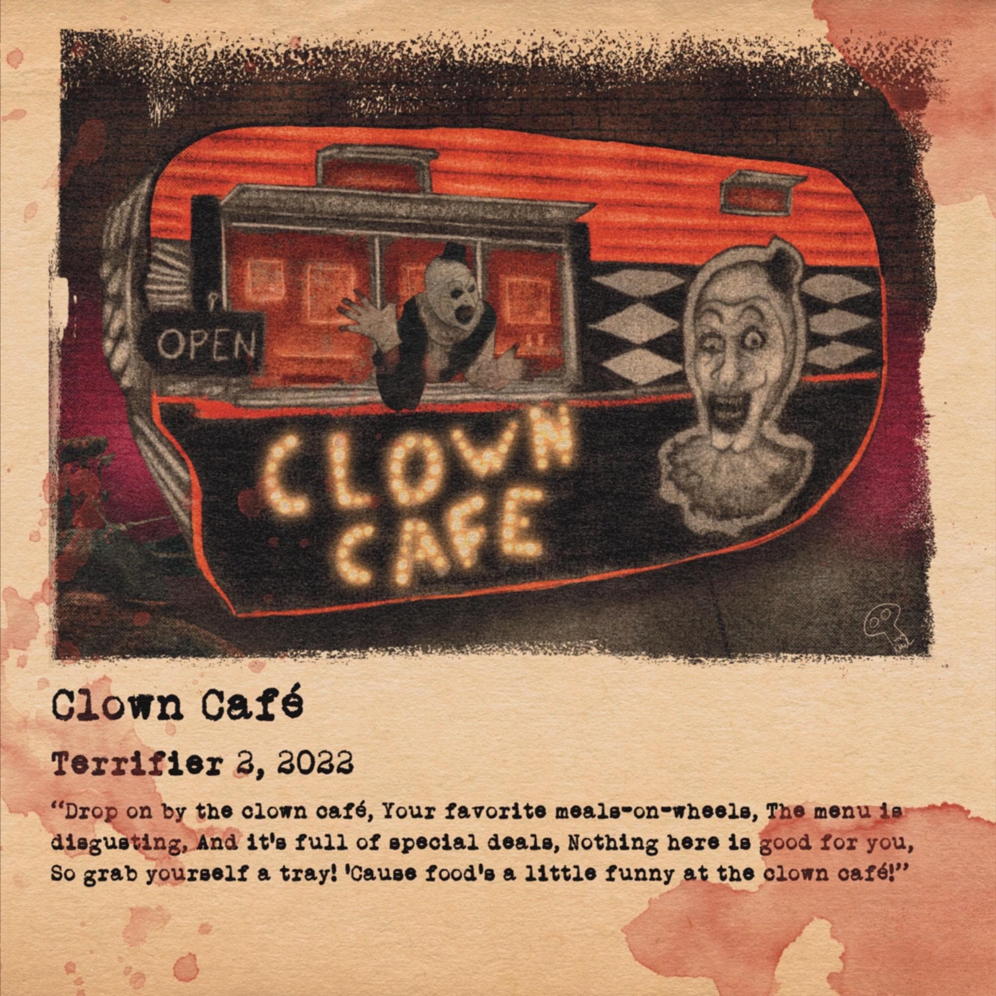 Clown Cafe - Horror Houses - Etsy