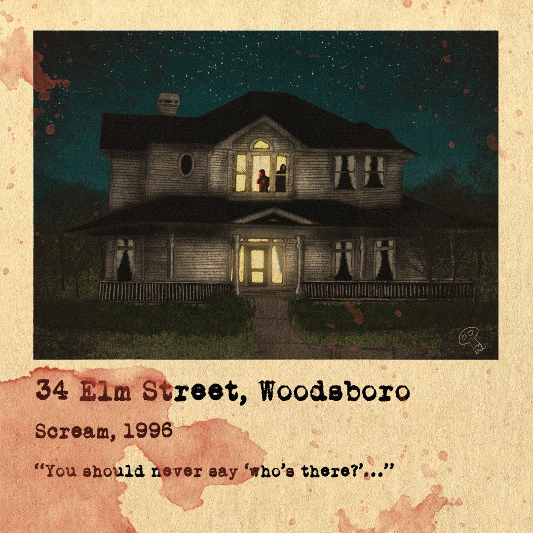 34 Elm Street - Horror Houses - Etsy