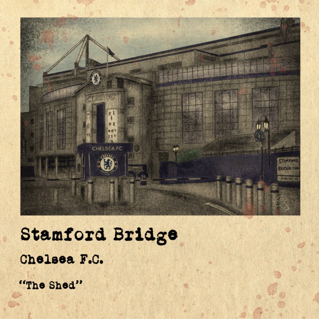 Stamford Bridge - Chelsea - Horror Houses - Etsy