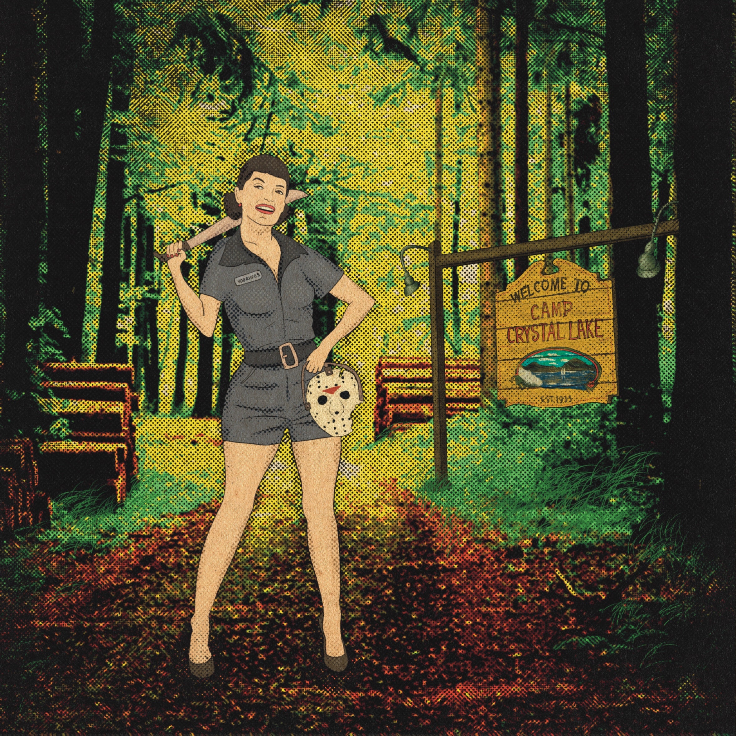 Friday the 13th Pin up Horror - Etsy